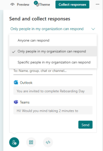 Create a Microsoft Forms Survey | Iteration Insights