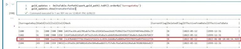 How to Implement SCD Type 2 Using Delta Table
